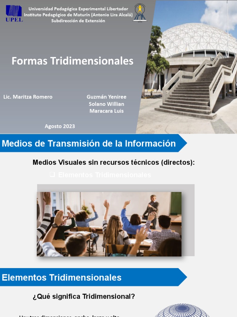 Aplicacion de Las Figuras Tridimensionales en La Educacion ...