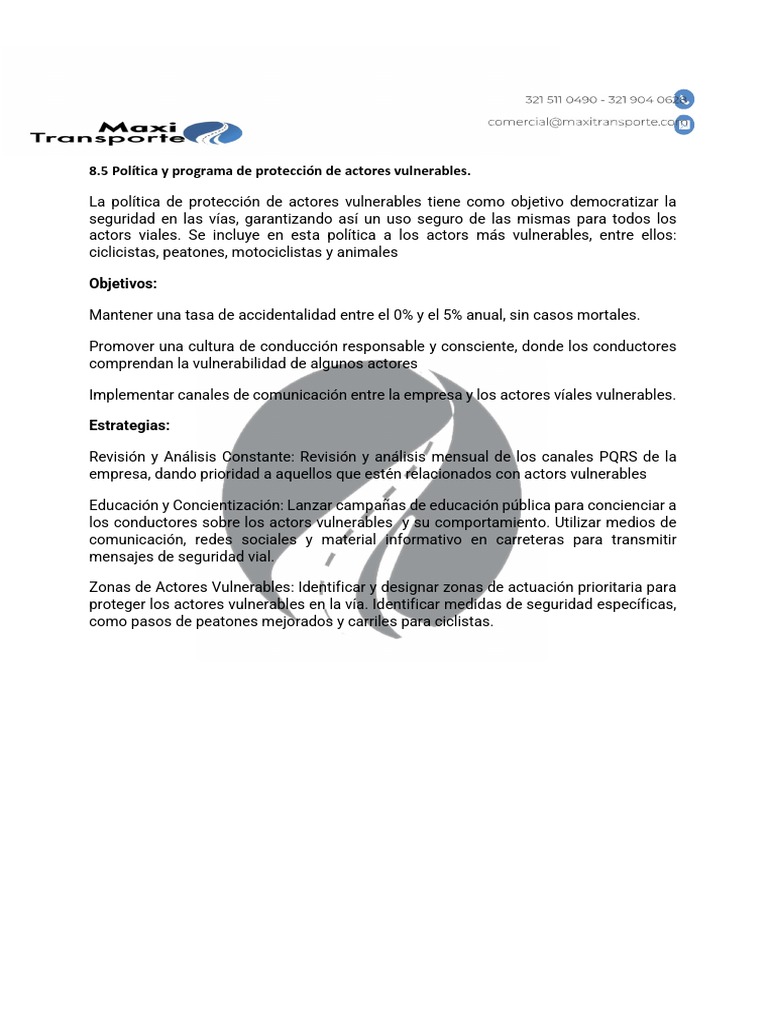 Actores Vulnerables Res.40595 | PDF