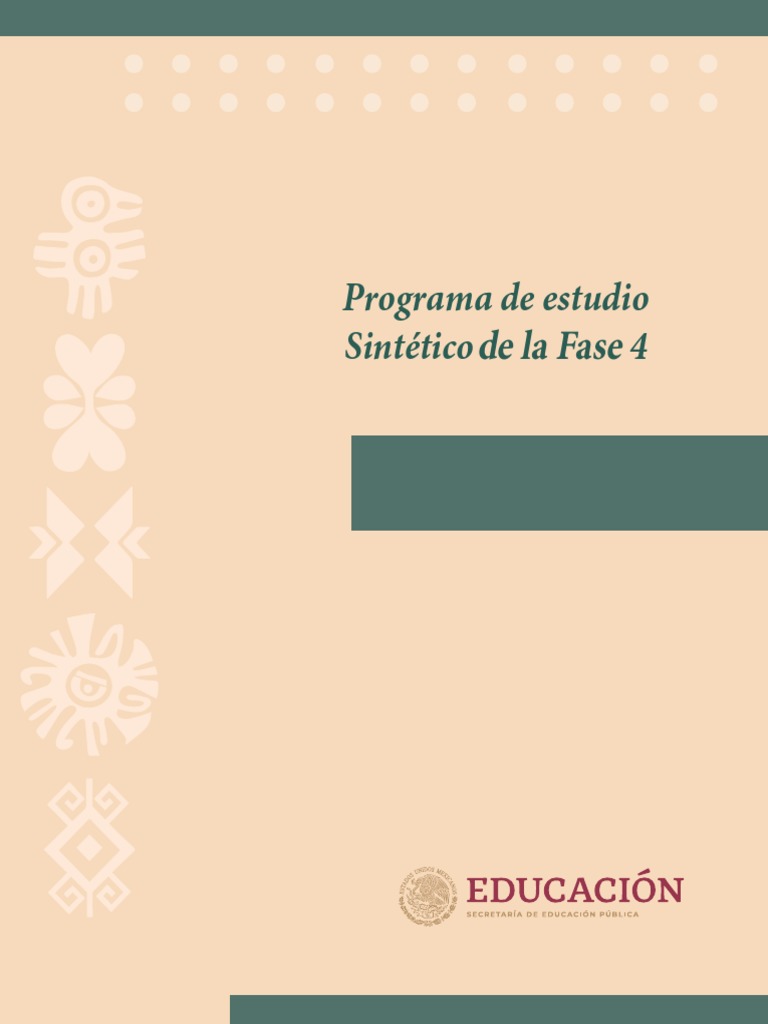 Programa de Estudio Sintetico Fase 4 | PDF