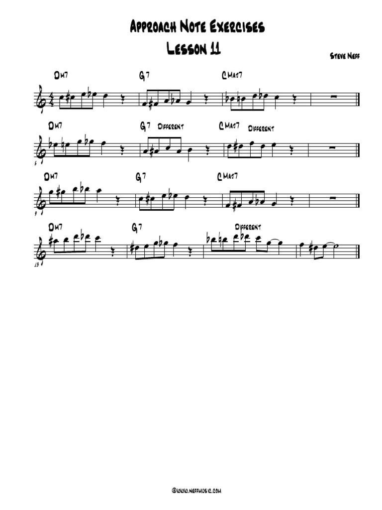 Approach Note Freedom Lesson 11 | PDF