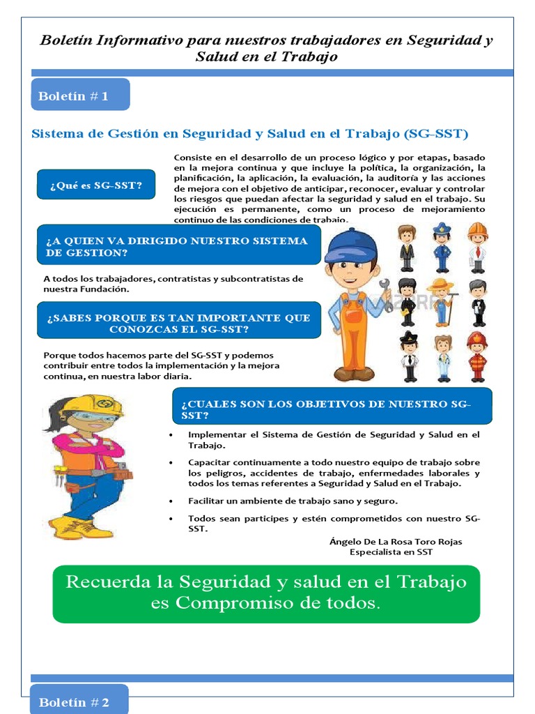 423416455-BOLETIN-1 Seguridad | PDF | Valores | Seguridad y salud ocupacional