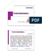 Toxicocinética y Toxicodinamia en Farmacia | PDF | Toxicidad | Excreción