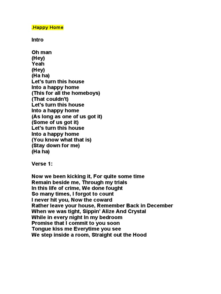 Tupac Lyrics | PDF