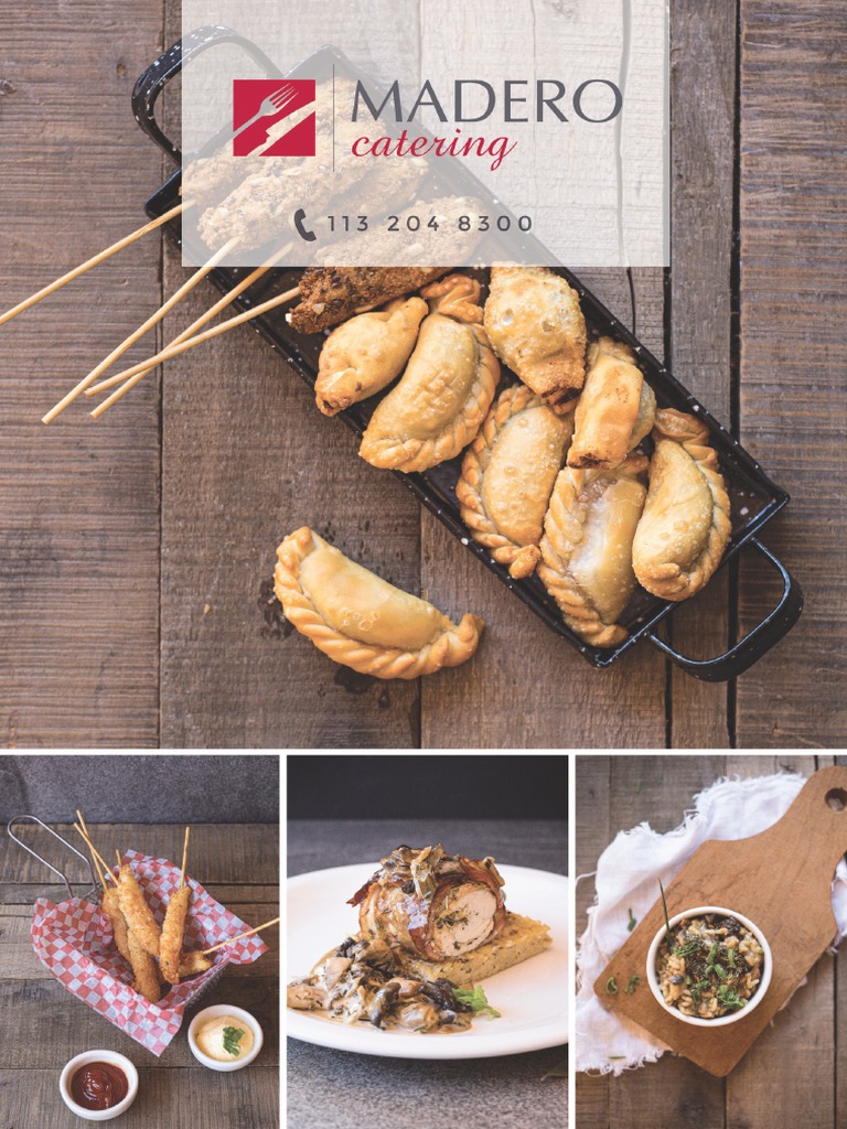 MENÚ MADERO CATERING - Julio 23 (1) | PDF