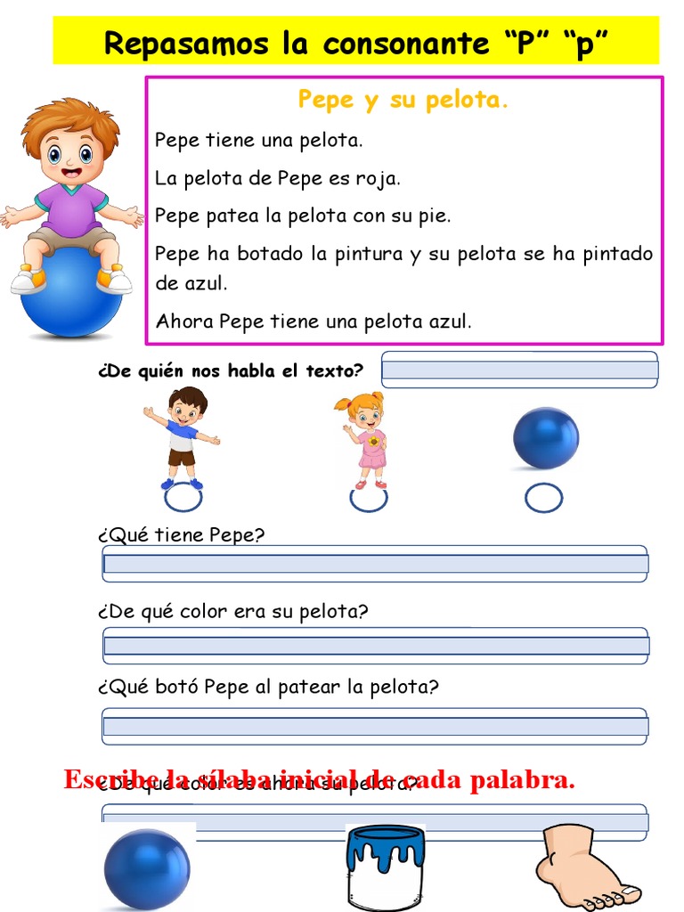 Pepe y Su Pelota | PDF