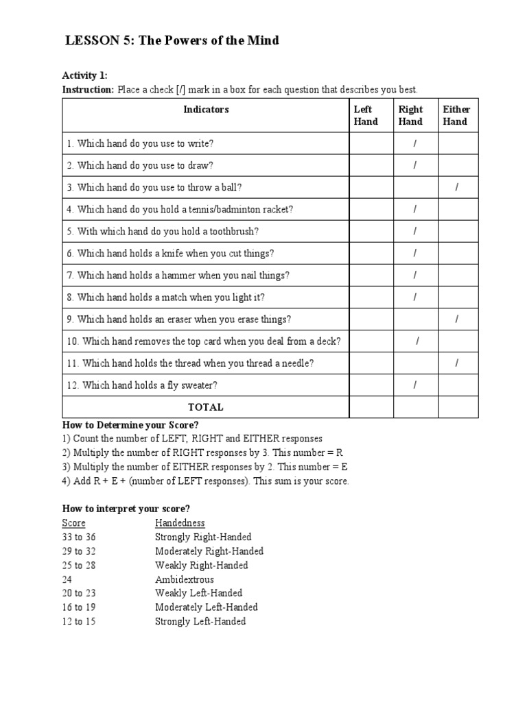 Perdev Module 2 | PDF | Adolescence | Handedness