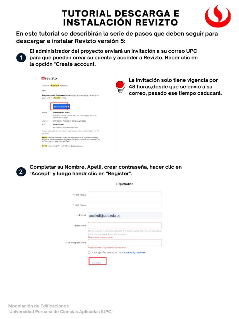 Tutorial Descarga Instalación Revizto | PDF