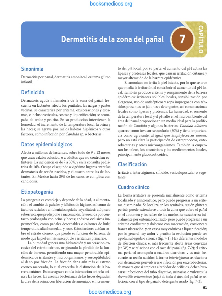 Dermatitis Del Pañal | PDF