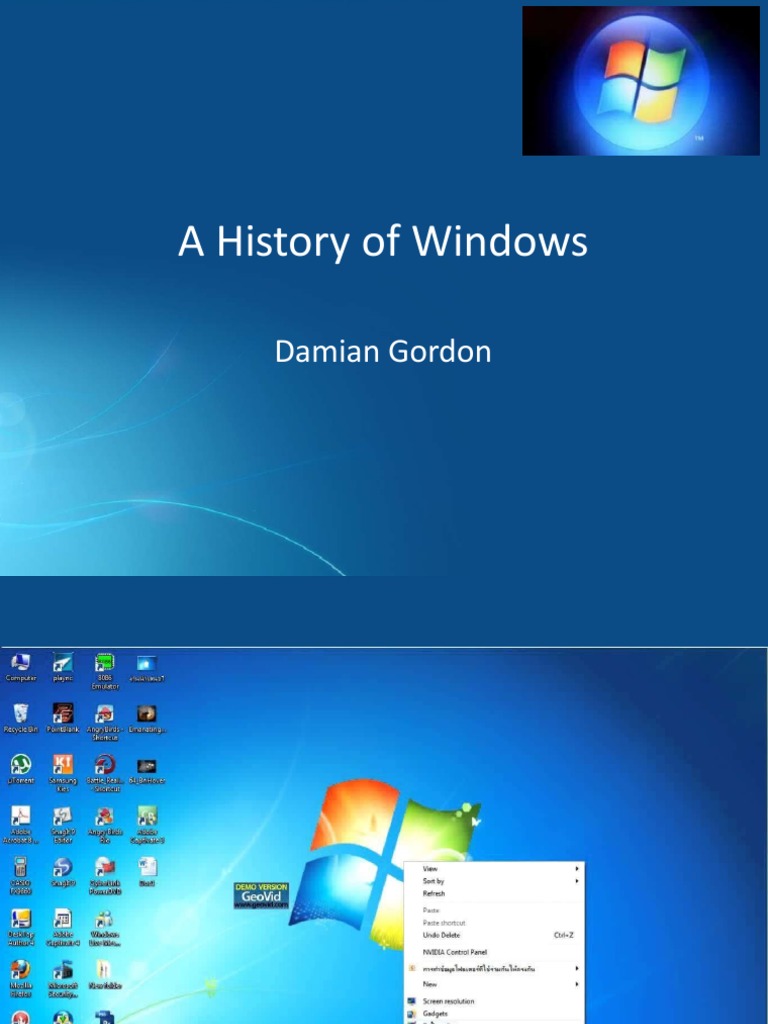 A History of Windows | PDF