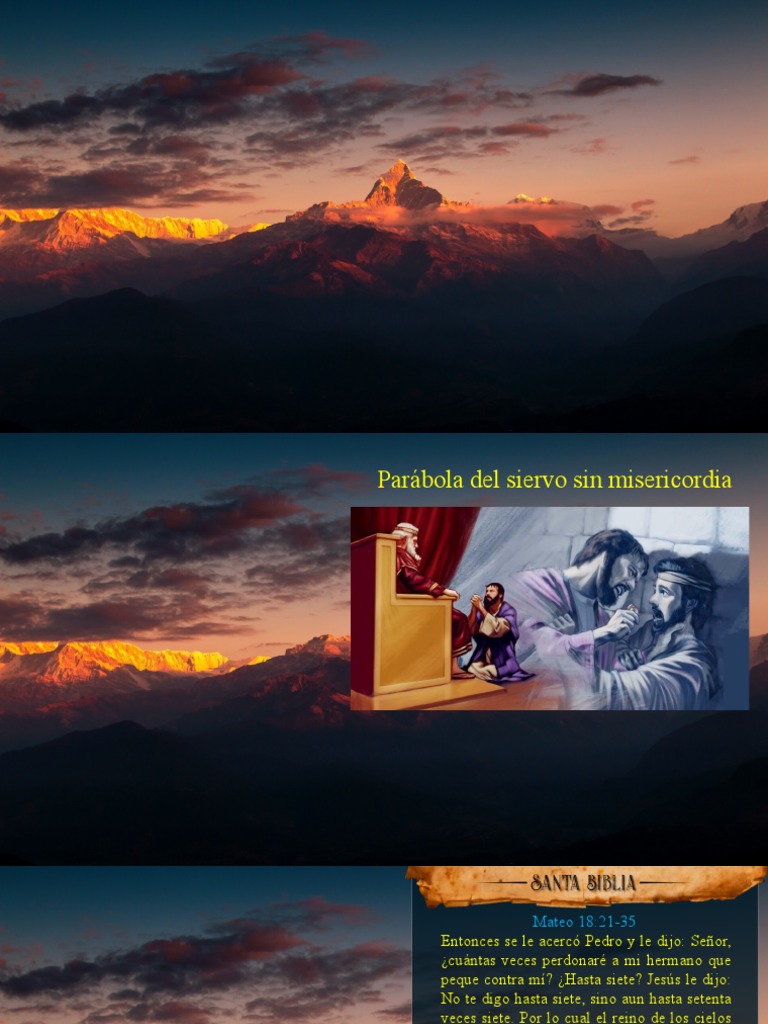 Parábola del Siervo Sin Misericordia | PDF | Nuevo Testamento ...