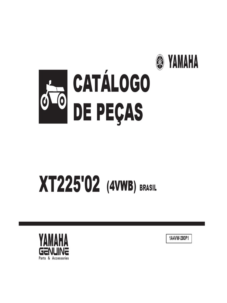 Part Listo XT 225 | PDF | Pistão | Parafuso