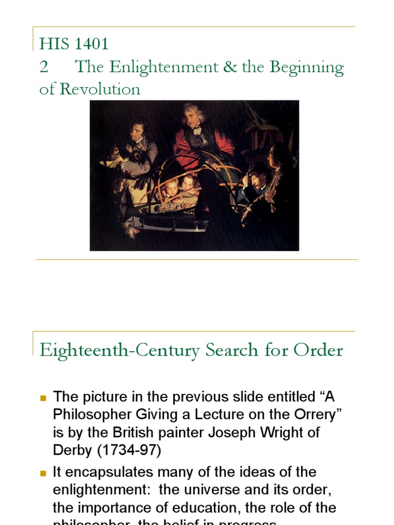 Enlightenment & Revolution Overview | PDF | Age Of Enlightenment