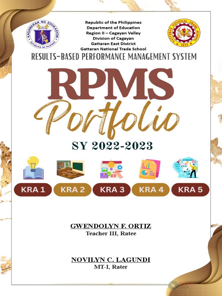 E Rpms Portfolio Design 9 Depedclick | PDF | Learning | Educational ...
