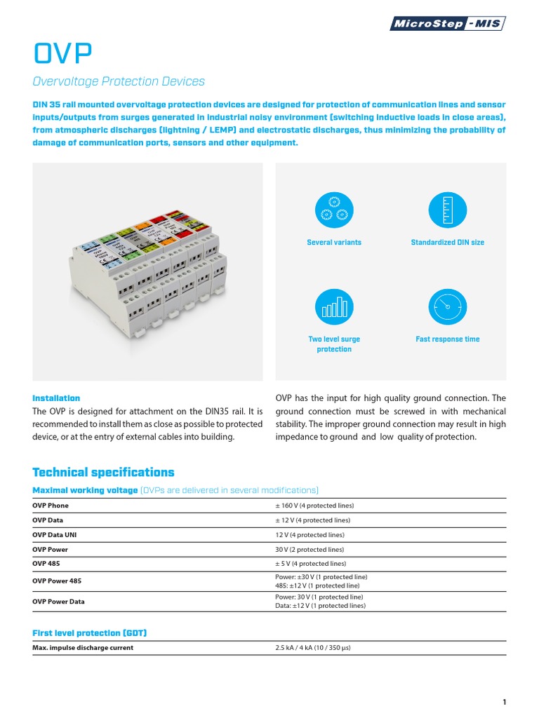 OVP - Product Sheet | PDF