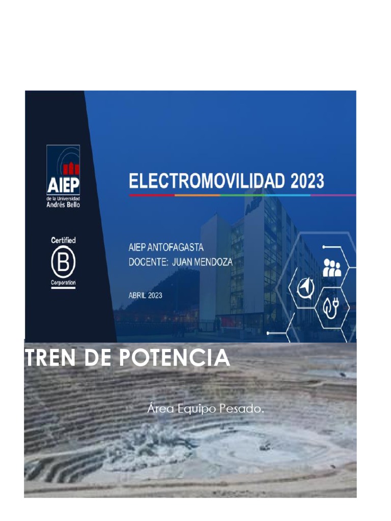 Manual Tren de Potencia Eléctrico. | PDF | Corriente eléctrica ...