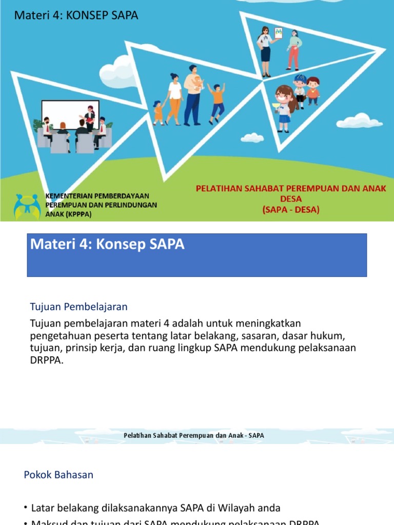 Materi 2 Konsep SAPA | PDF