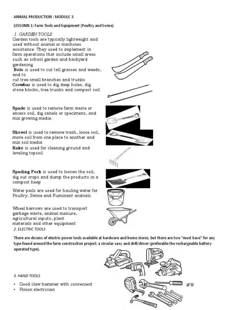 ANIMAL PRODUCTION MODULE 3 | PDF