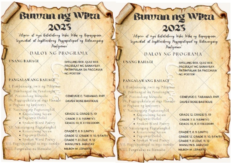 Buwan NG Wika | PDF