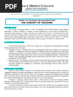 The Teaching Profession MODULE | PDF | Teachers | Learning
