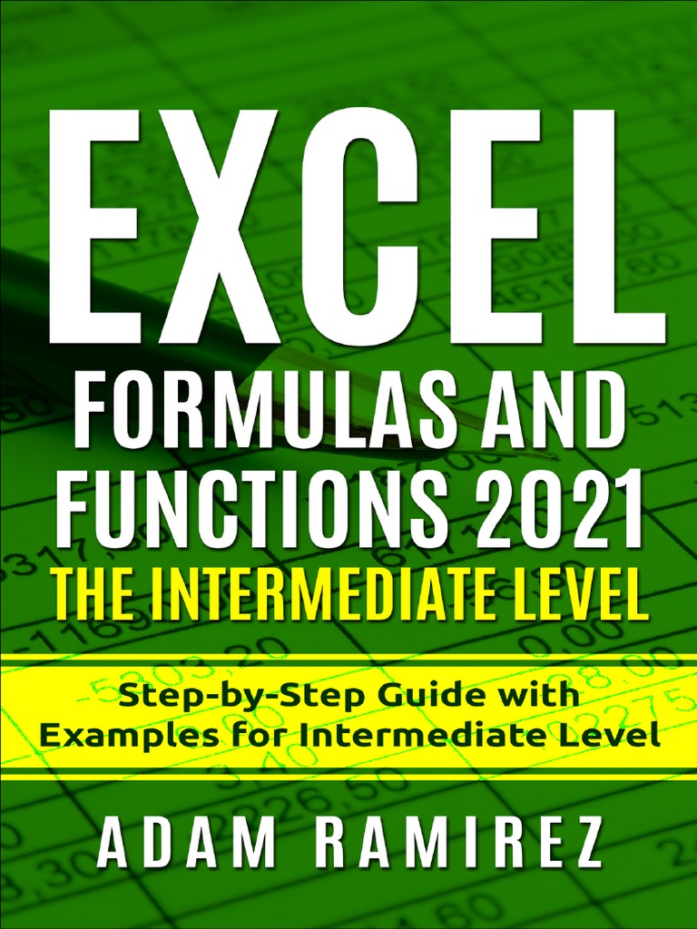 Excel Formulas and Functions 2021-The Intermediate Level Step by | PDF | Microsoft Excel | Bracket