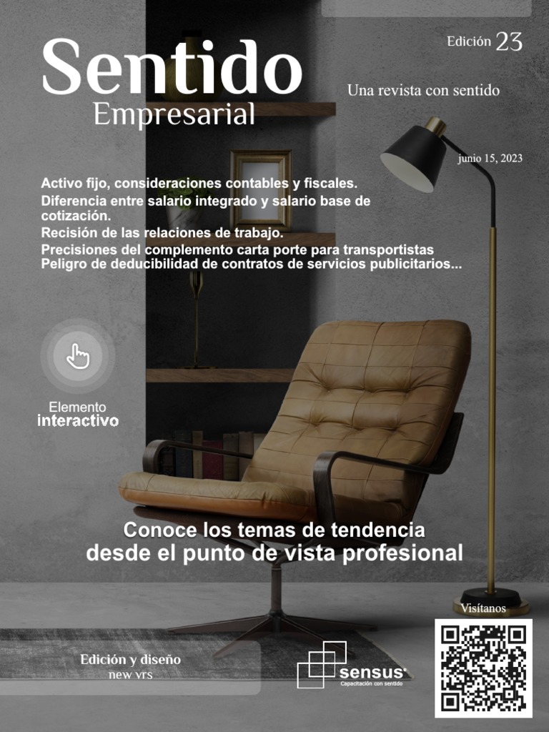 Sentido Empresarial No. 23 | PDF