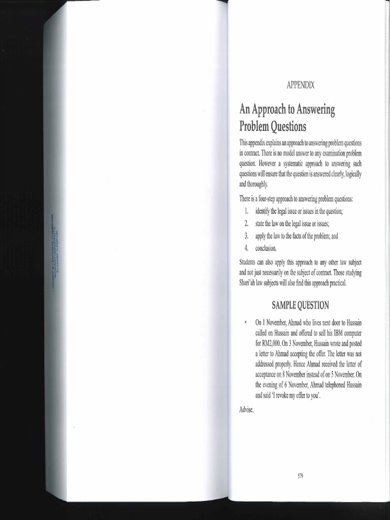 An Approach To Answering Problem Questions | PDF