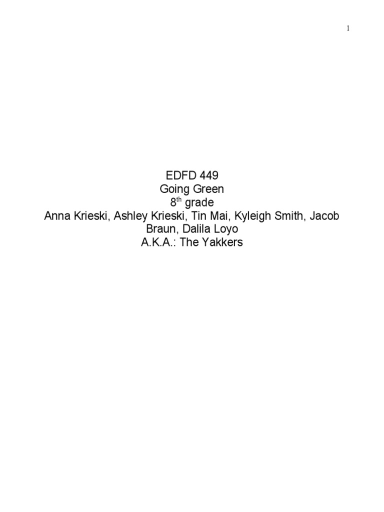 2022 Interdisciplinary Unit Directions | PDF | Individualized Education ...