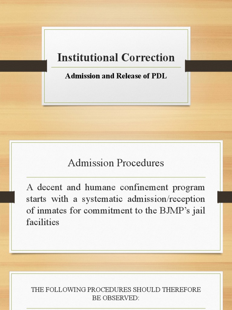 Institutional Correction | PDF