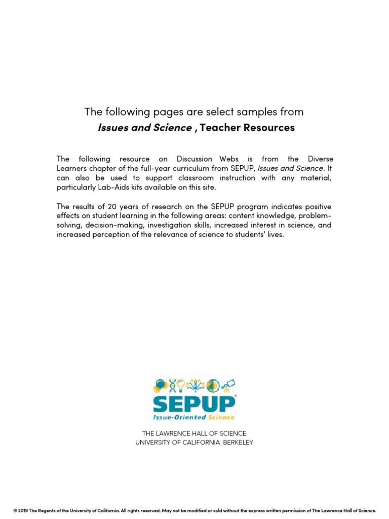 Discussion Web Guide | PDF