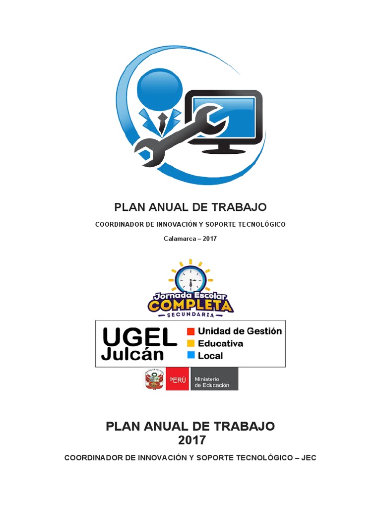 Plan Anual de Trabajo | PDF | Tecnología de información y comunicaciones | Enseñando