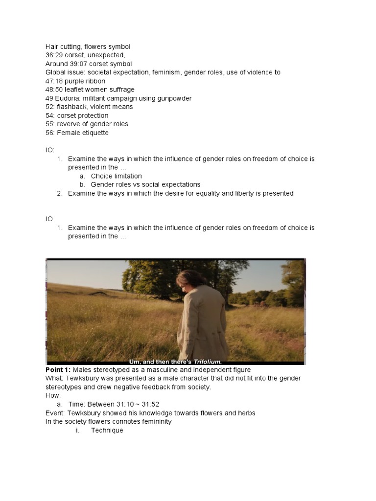 Enola Holmes Global Issue IO | PDF | Clothing | Gender Role