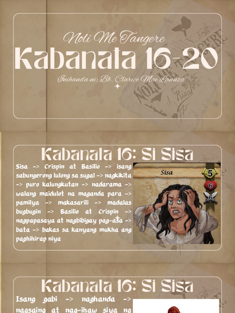 Kabanata 16 20 | PDF