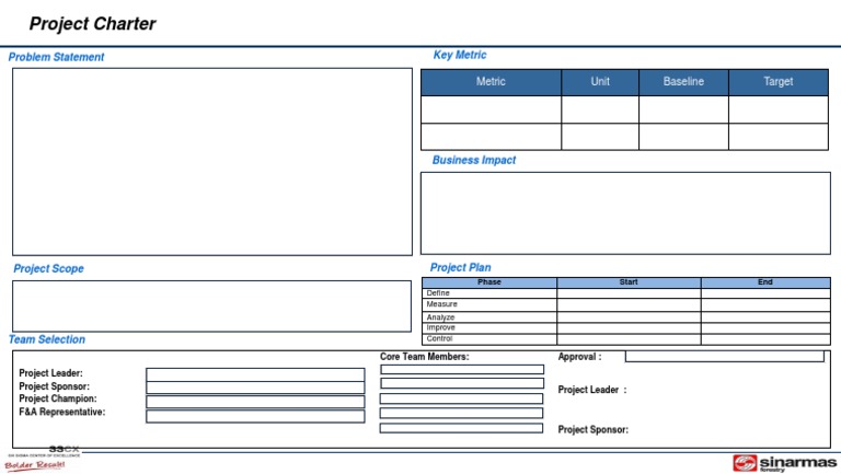 Project Charter and Plan Overview | PDF