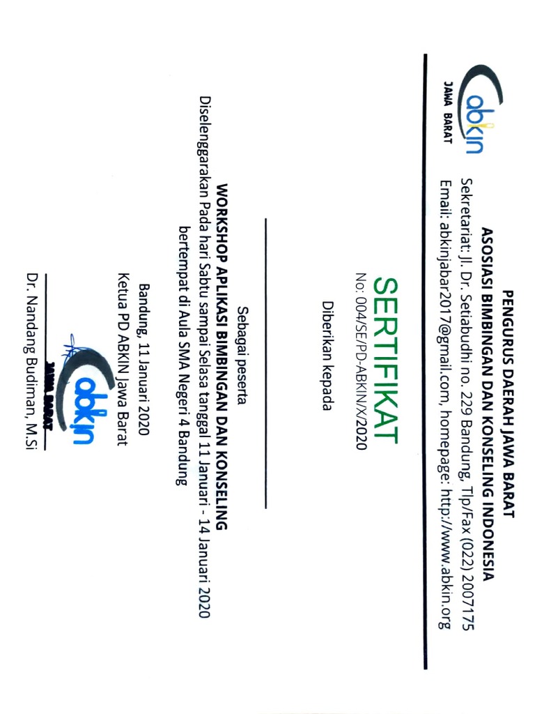 Heru Sertifikat 03 | PDF