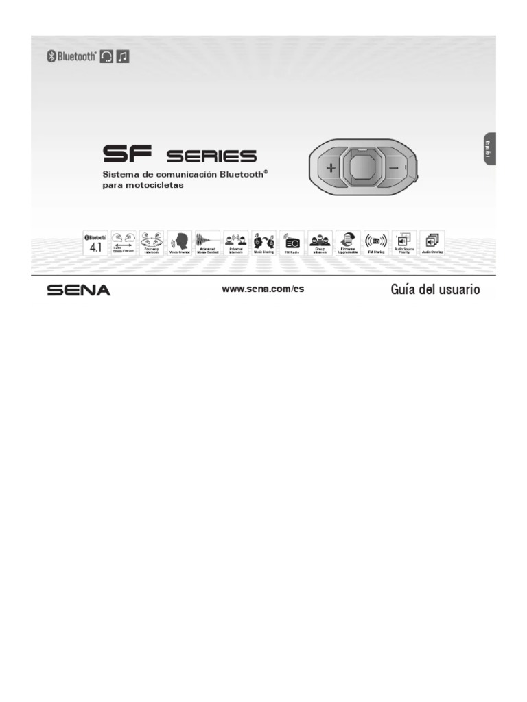 Manual Sena SF2 | PDF