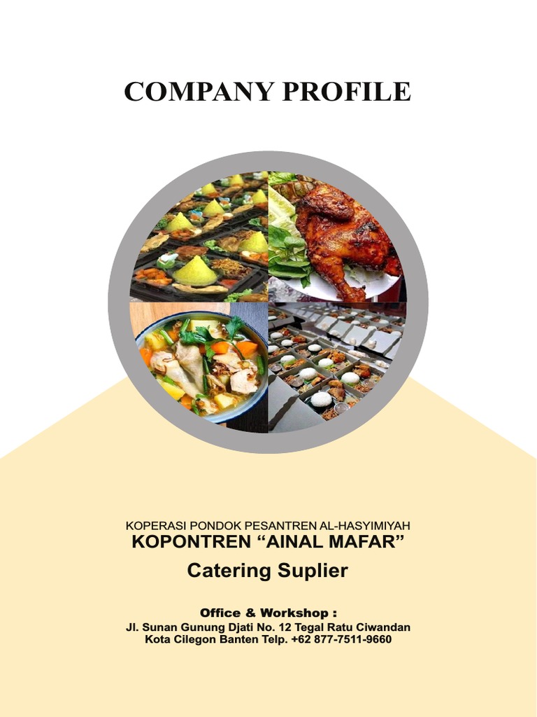 Company Profil Catering Ainal Mafar - New | PDF