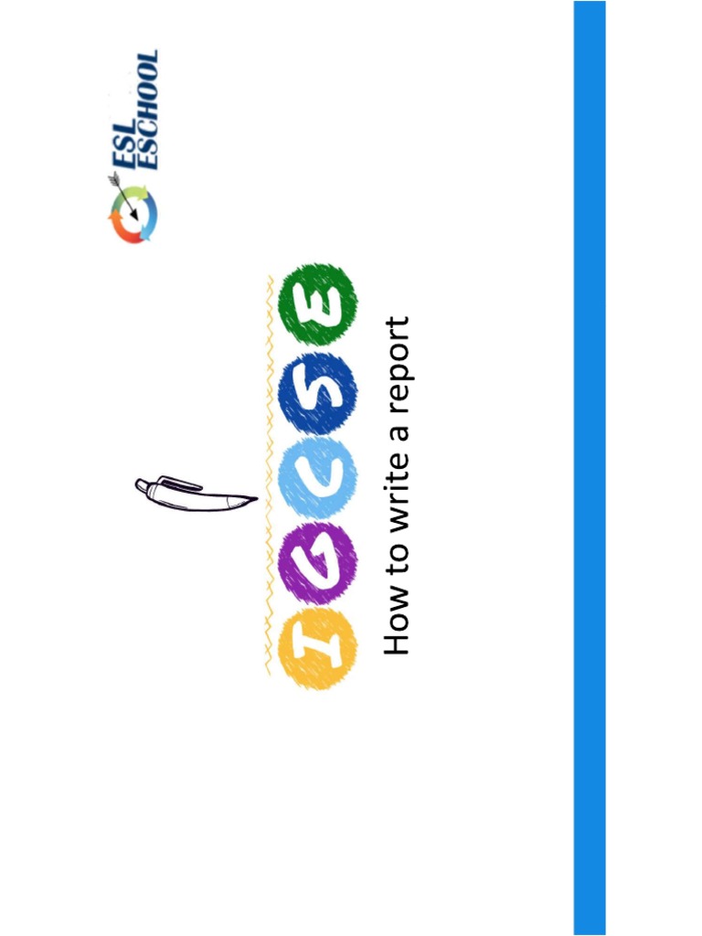 Igcse Esl Report Pdf
