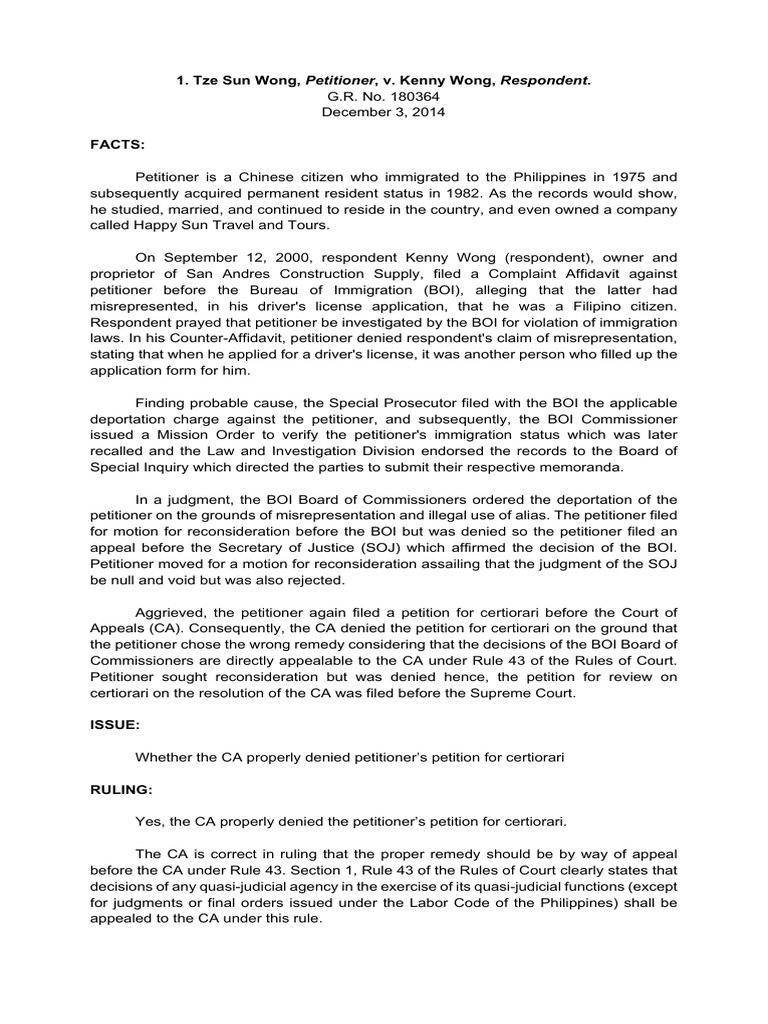 Case Digest Civ Pro | PDF