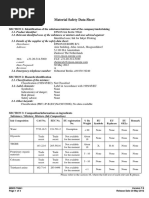 Epson: Material Safety Data Sheet | PDF | Ink | Firefighting