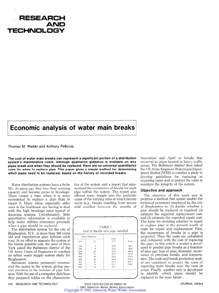 1982, Walski & Pelliccia | PDF