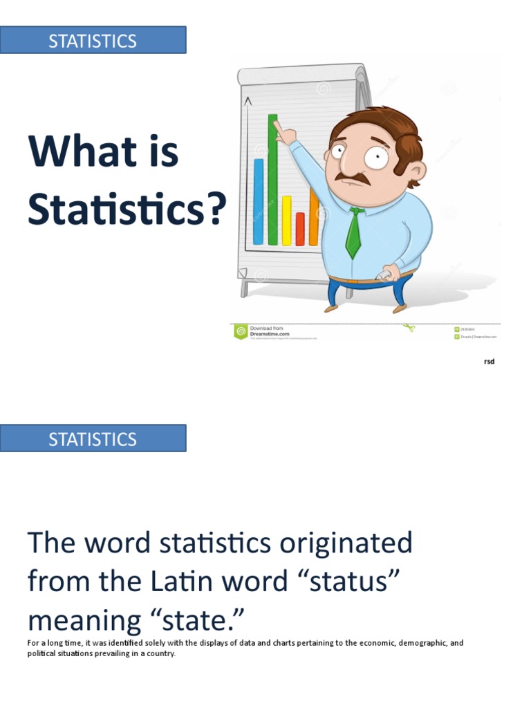 Statistics 1 | PDF | Level Of Measurement | Statistics
