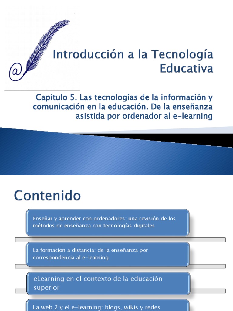 Introducción A La Tecnología Educativa | PDF