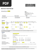 United Airlines Receipt Guide | PDF | United Airlines | Receipt