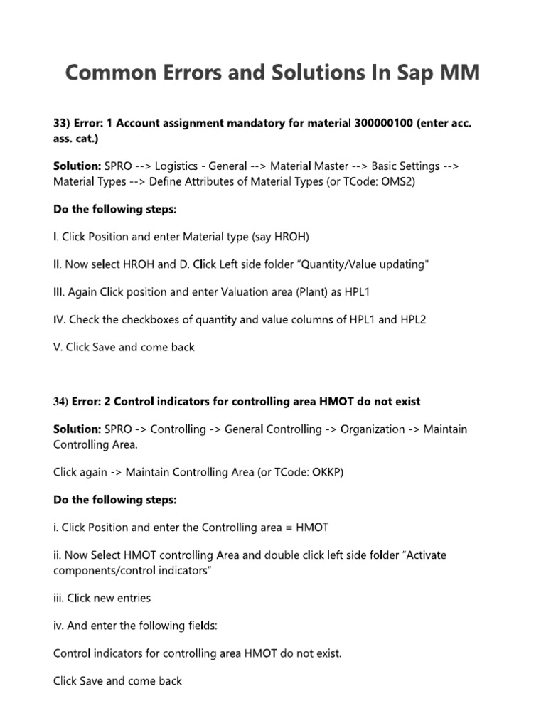 Control Indicators For Controlling Area | PDF