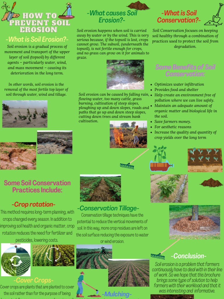 How To Prevent Soil Erosion - Brochure | PDF