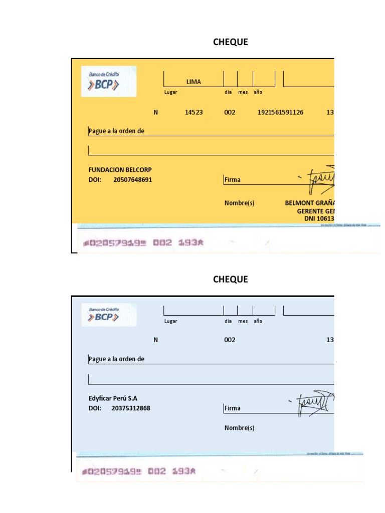 Clase Fue y Cheques | PDF | Bancario | Dinero