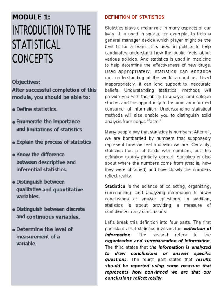 Statistical Analysis With Software Application PDF | PDF | Statistics ...
