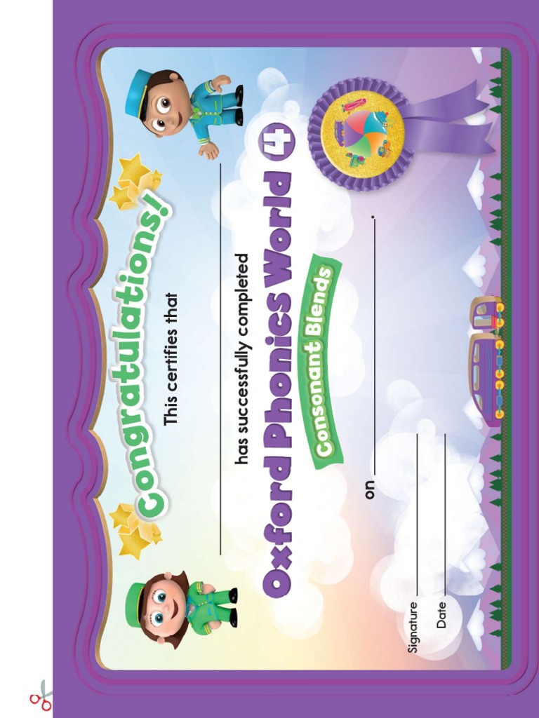 Opw 4 Certificate | PDF