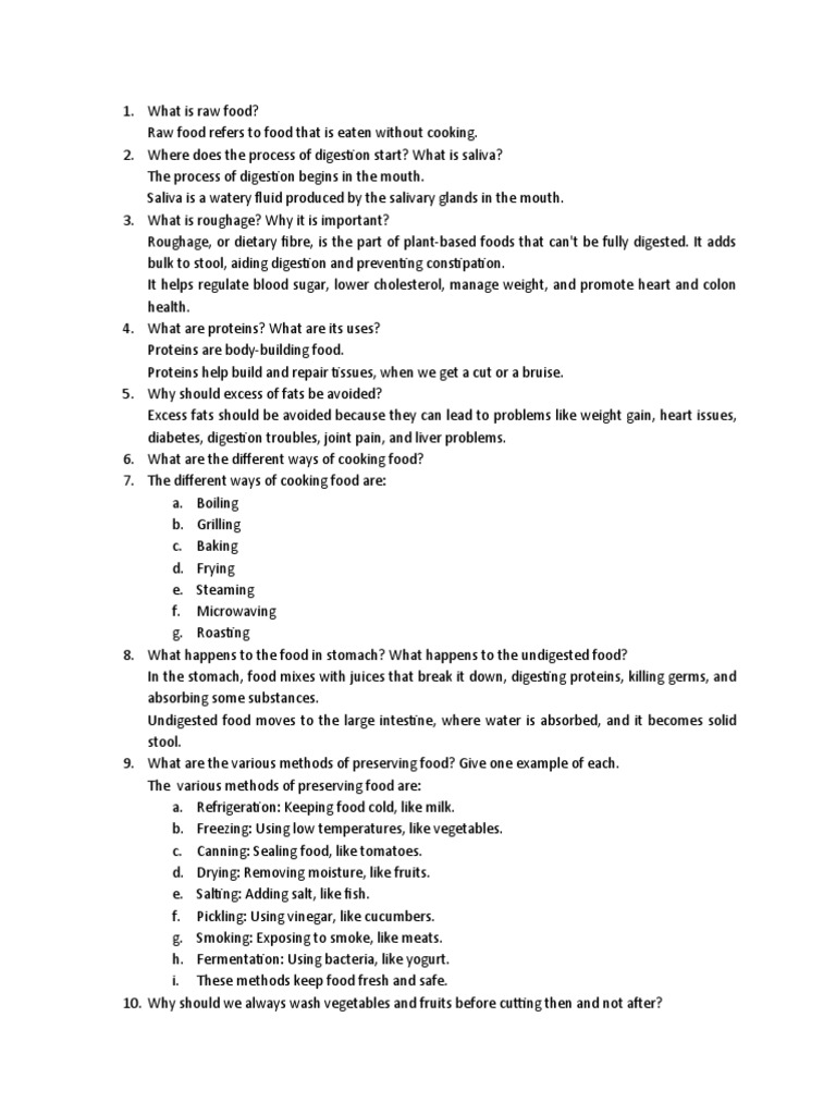 What Is Raw Food | PDF | Wellness