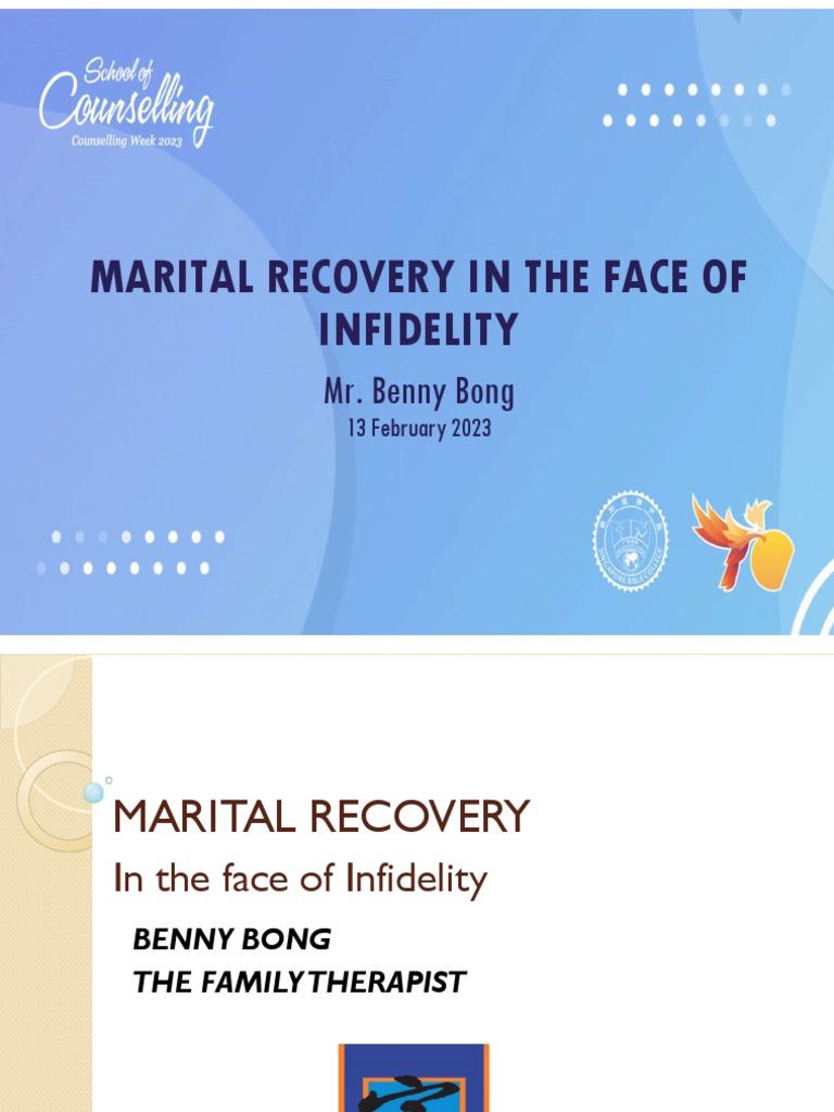 #2 - Marriage Recovery in The Face of Infidelity | PDF